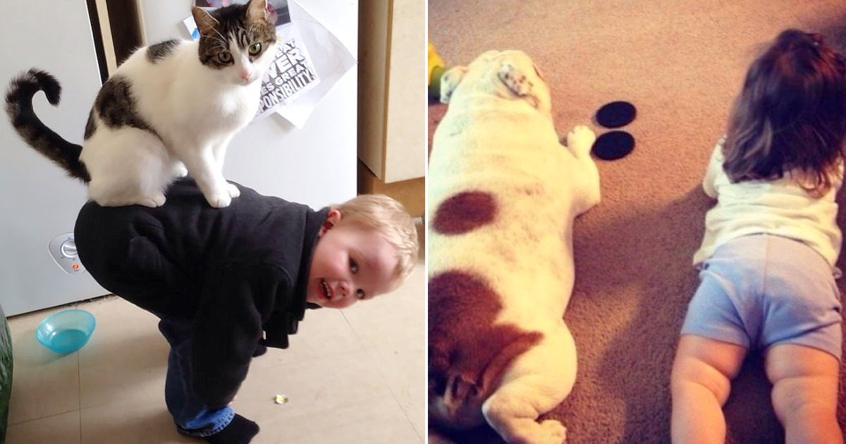 75 Photos Of Kids And Pets Being Overwhelmingly Cute Together