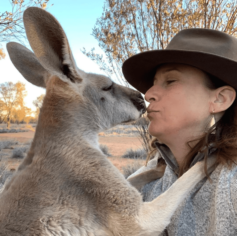 Kangaroo was saved as an orphan – has hugged rescuers almost every day ...