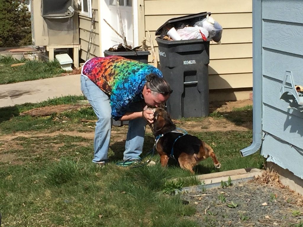 Beagle reunited with his owner after 764 days apart