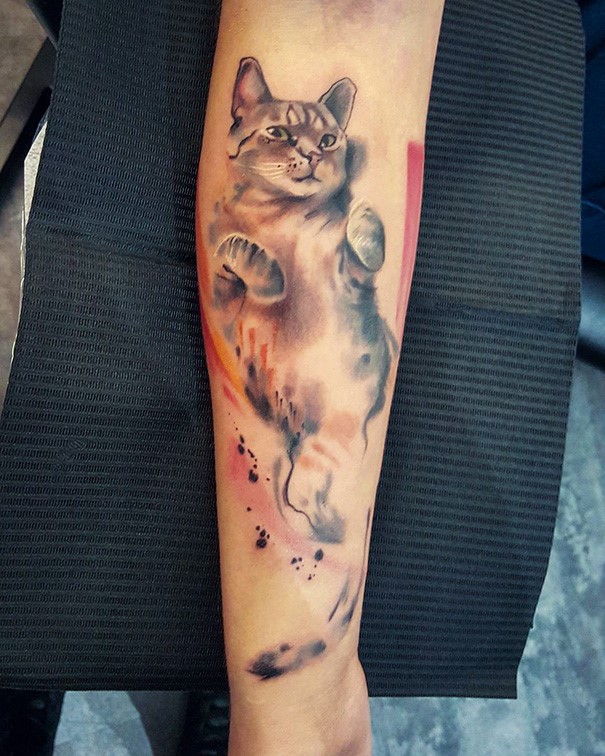 75 adorable cat tattoos that celebrate your furry friend