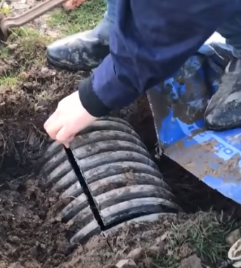Kids Hear Muffled Cries Coming From Underground Pipe