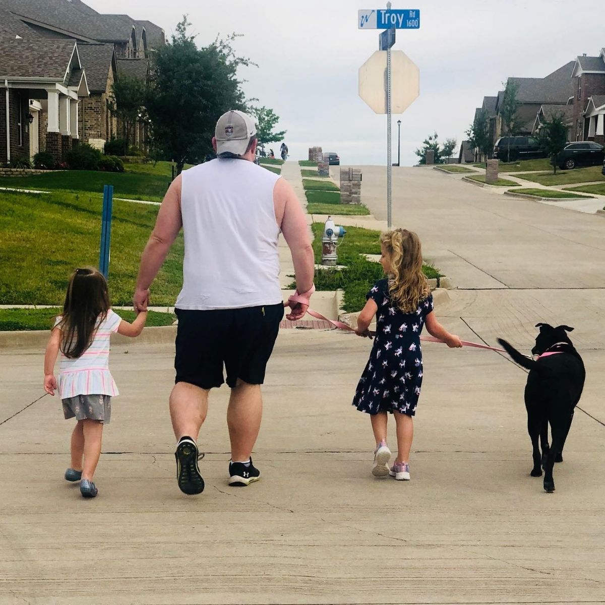 Courageous dog takes on knife-wielding intruder to save her family